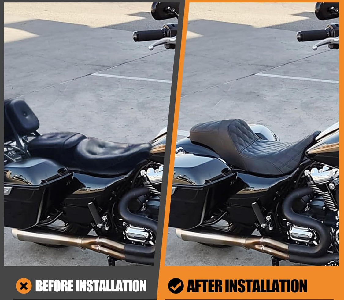 HARLEY DAVIDSON STEP-UP SEAT – COMFORT ZONE RIDE