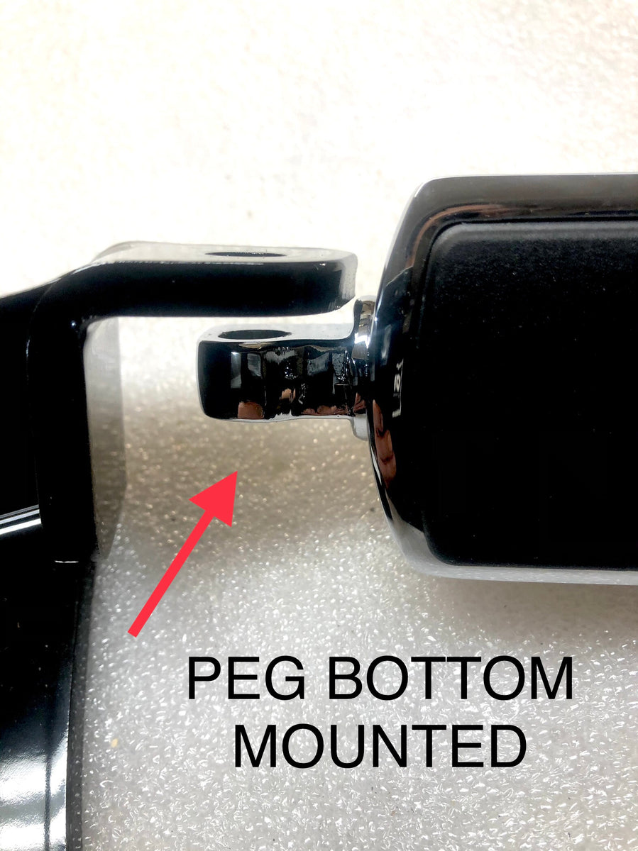 HARLEY DAVIDSON HIGHWAY PEG MOUNTS (RECTANGLE "D" BOARDS) – COMFORT ...