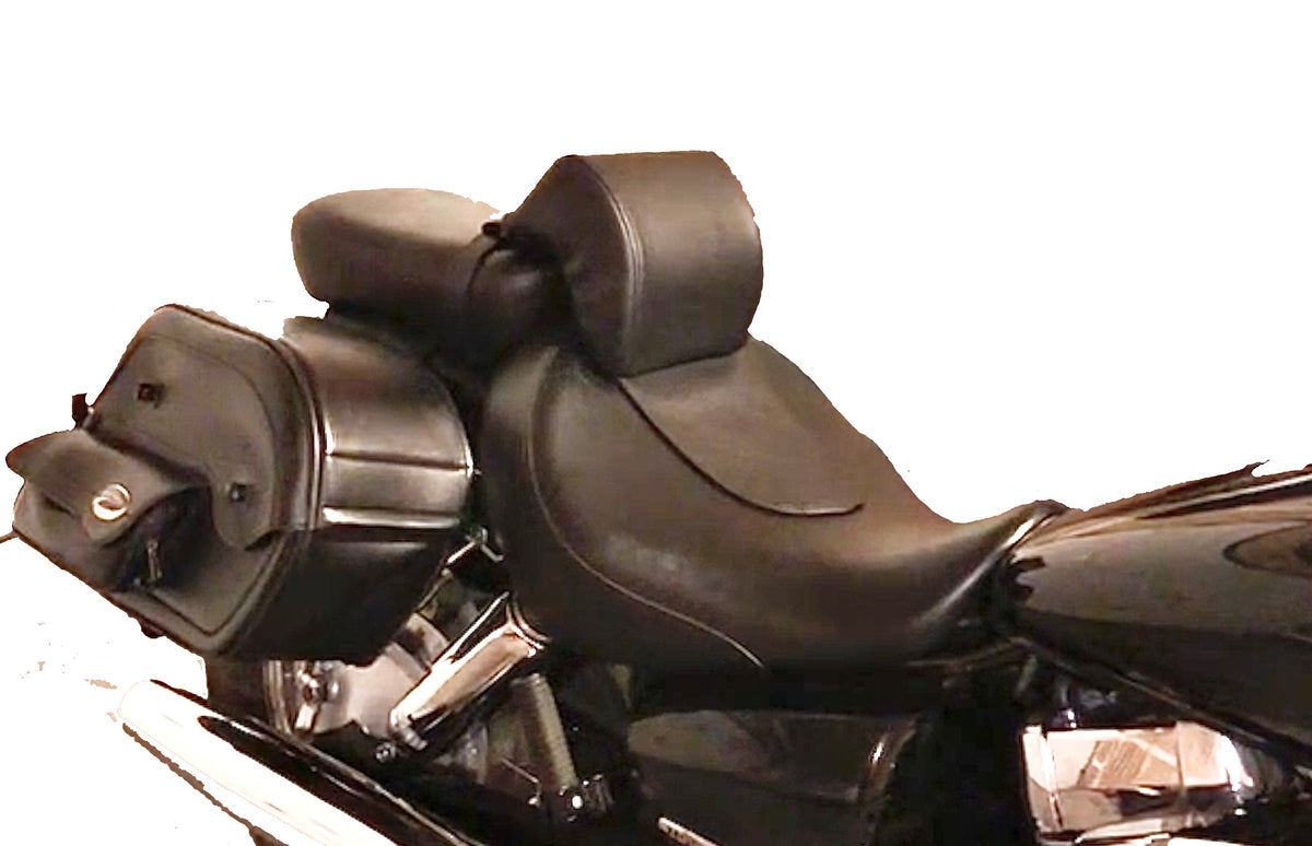 Motorcycle driver backrest ("Lumbar support") – COMFORT ZONE RIDE